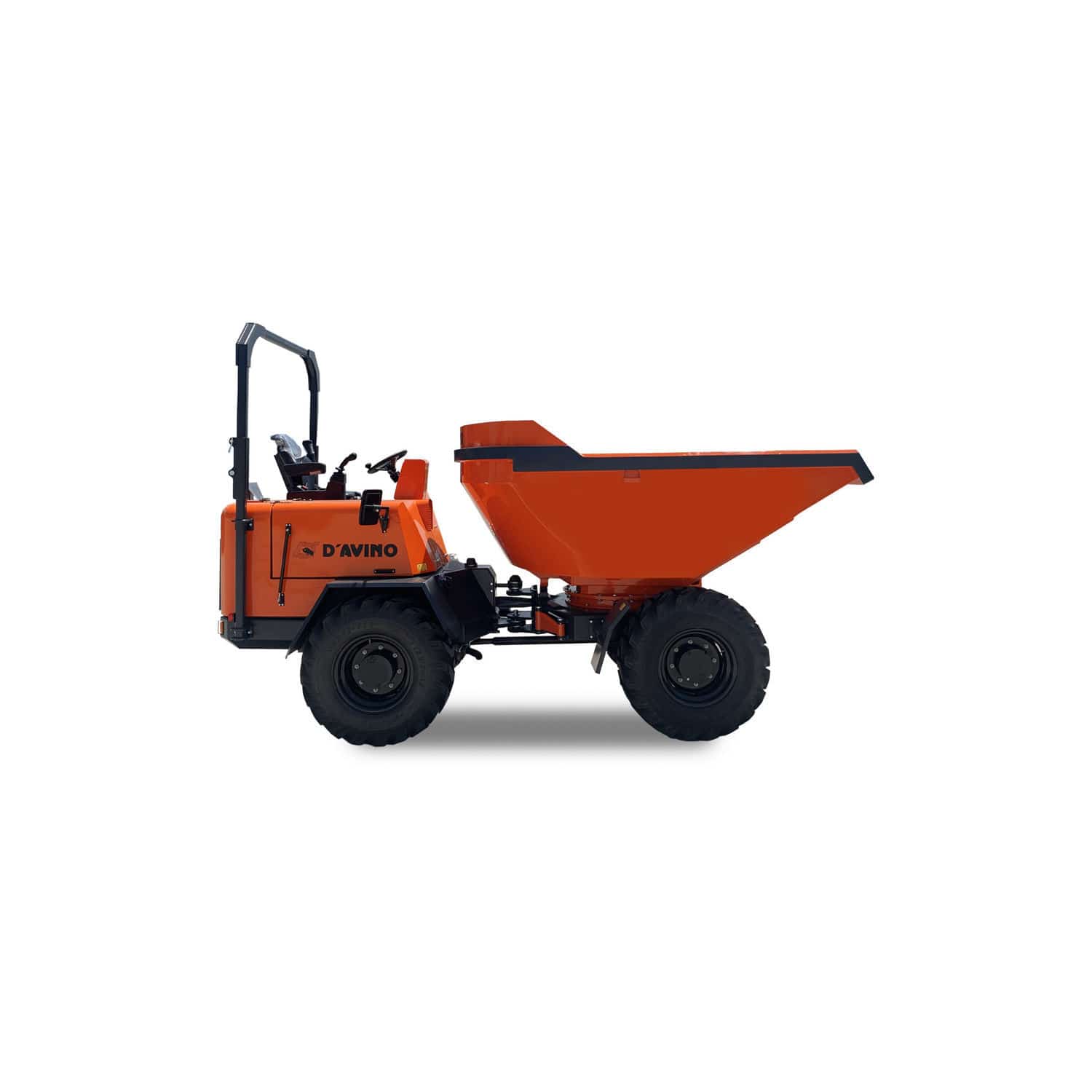 Rubber-tired mini dumper - DS60 - AMOG SRL - diesel / articulated-chassis