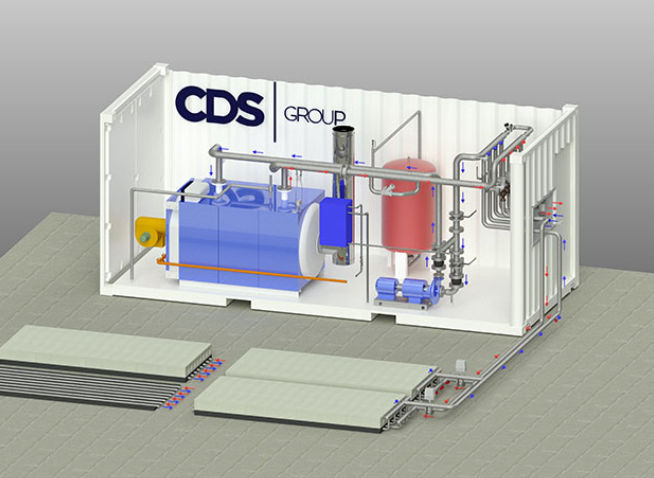 Curing system - LPHW - CDS Curing Systems