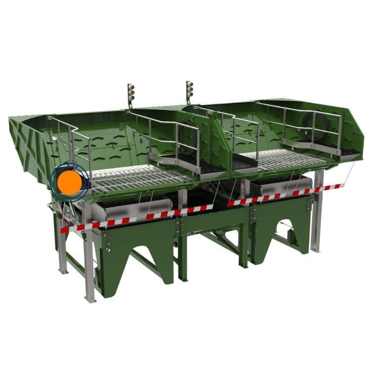 Hydraulic tipping station - HYDRO:TIP™ series - CDE Group