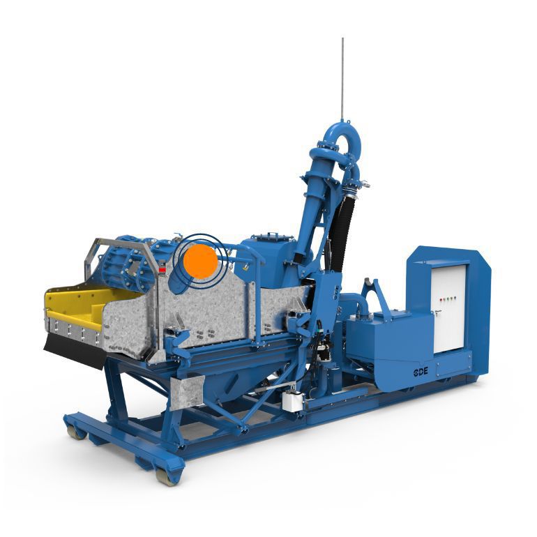 Continuous dewatering system - MSU:10G - CDE Group - sludge / screening ...