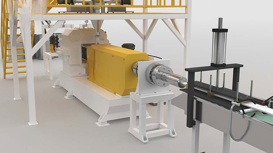 Plastic profile extrusion line - PS Picture - Feininger (Nanjing ...