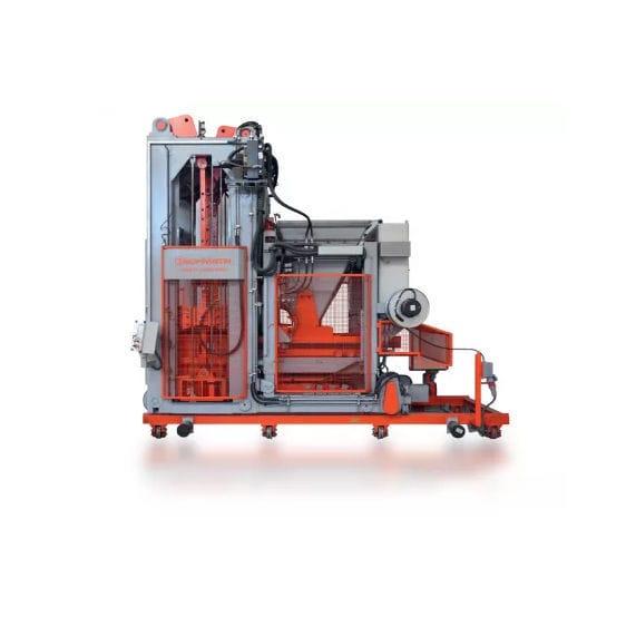 Concrete block making machine - MULTI 1200 PRO - Techmatik - mobile