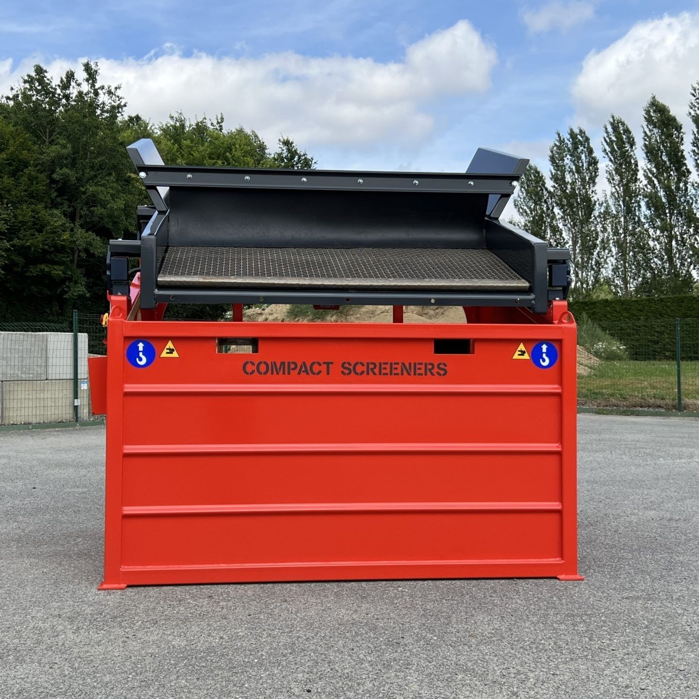 Dry screening screener - CS10-30 - Sarl HG TECH - for mining / for ...