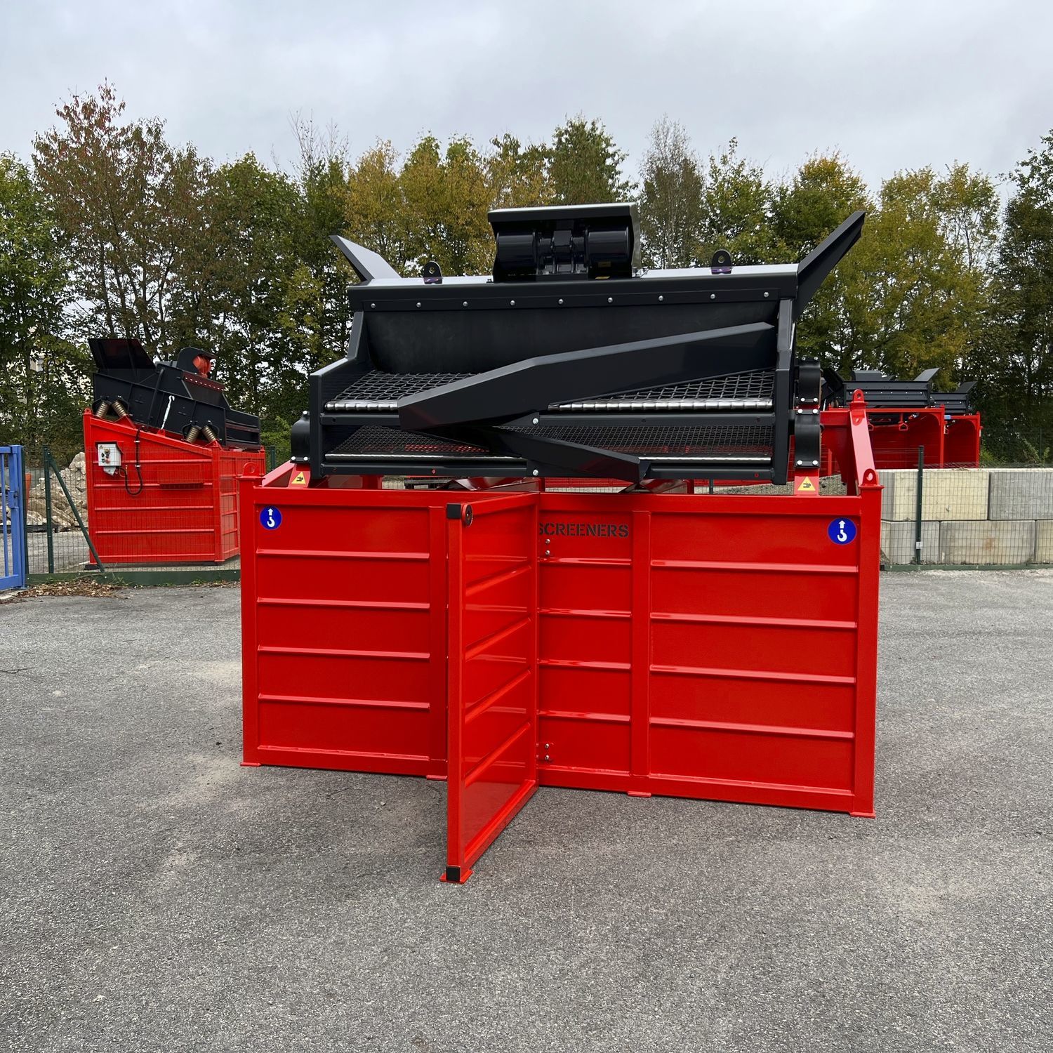 Dry screening screener - CS20-60 - Sarl HG TECH - for mining / for ...
