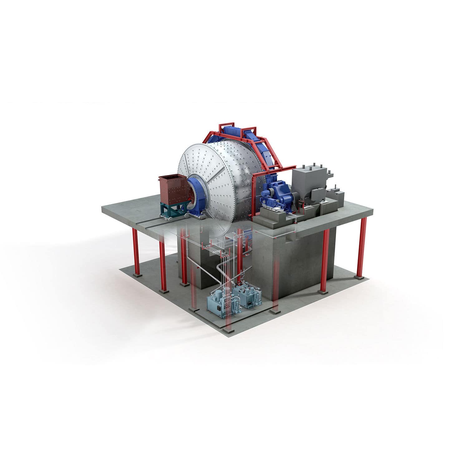 Waste mill - CEMTEC - ball SAG / laboratory