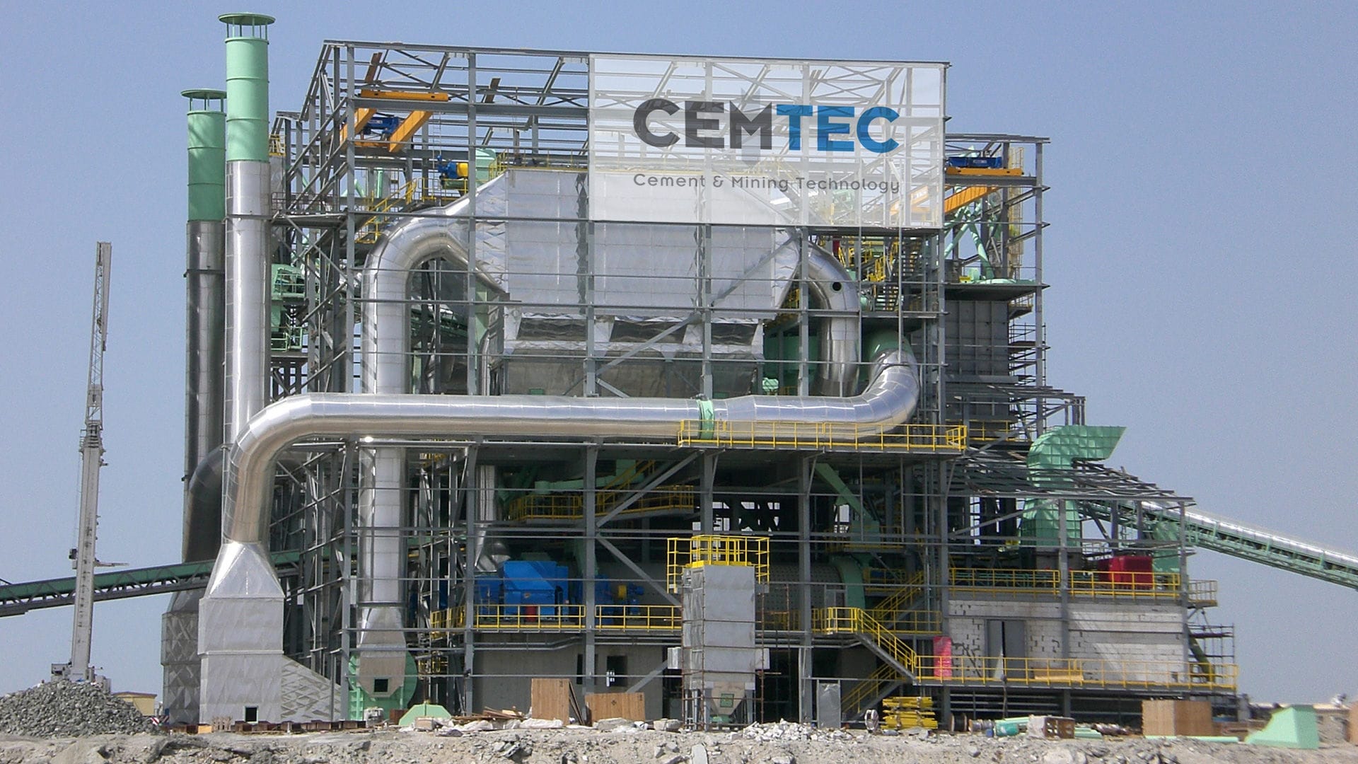 Cement production plant - CEMTEC - for limestone / for building ...