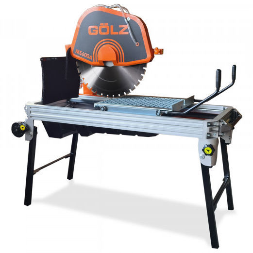 Sliding table saw - MS600A - GÖLZ GmbH - for metals / electric
