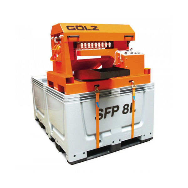 Sludge filter press - SFP 8 L - GÖLZ GmbH - dynamic / automatic