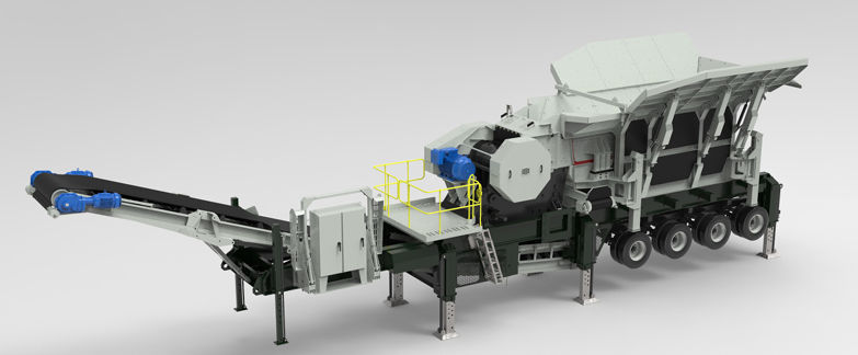 Jaw crushing plant - LJ3447W - LIPPMANN - mobile