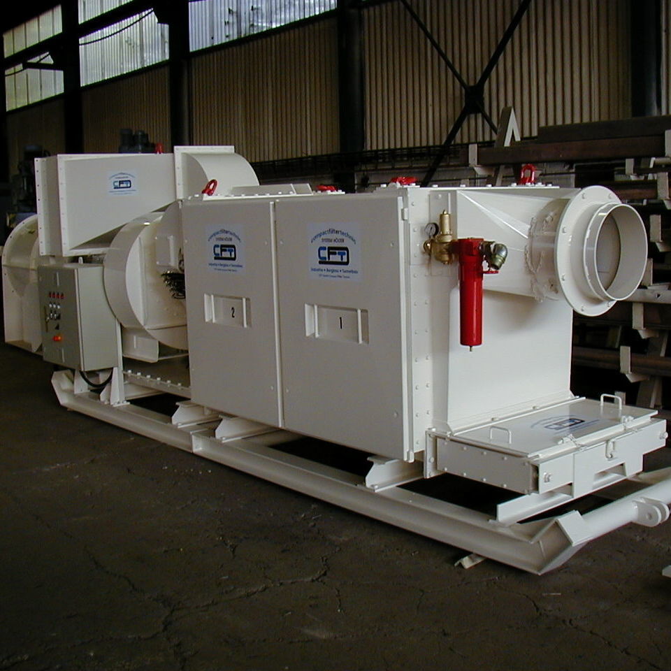 Gas extraction system - HTKS 1/250 - CFT GmbH - dust