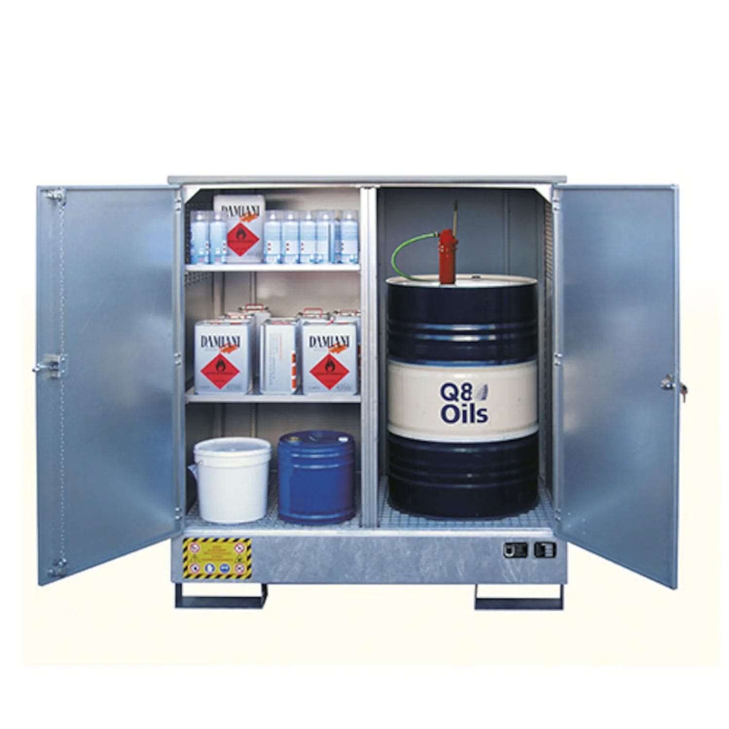 Drum cabinet - ECO792Z2P - Justrite Italia SRL - storage / floor ...
