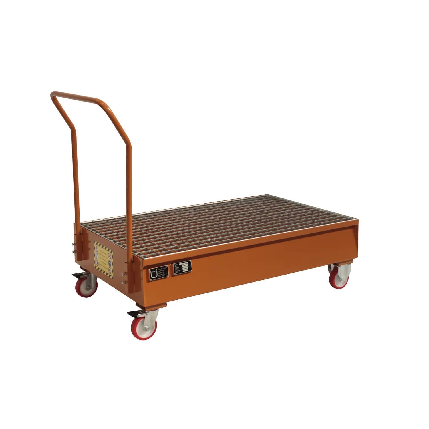 Spill cart - ECO310CRA - Justrite Italia SRL - steel / platform / drum