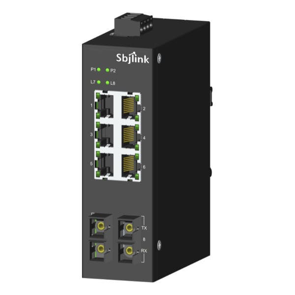 Unmanaged ethernet switch - RPT-1008-2FM-SC-X6R - Sbjlink/Subject Link ...