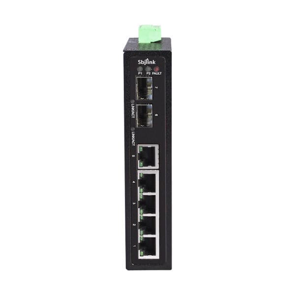 Unmanaged ethernet switch - RPT-1007-2F-X4 - Sbjlink/Subject Link Inc ...