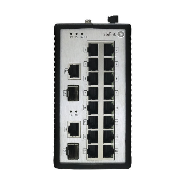 Industrial ethernet switch - RPT-1018-2C-T-X6M - Sbjlink/Subject Link ...