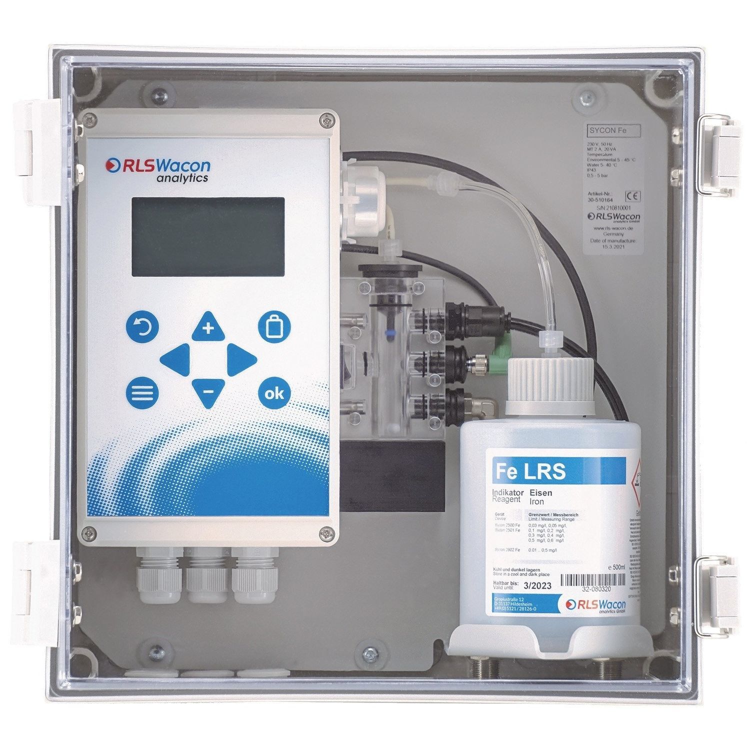 Water analyzer - SYCON Fe - RLS Wacon analytics GmbH - iron ...
