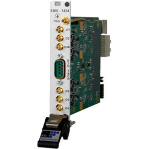 PXI Express data acquisition card - EMX-1434 - AMETEK VTI Instruments - 4-channel / multi-function