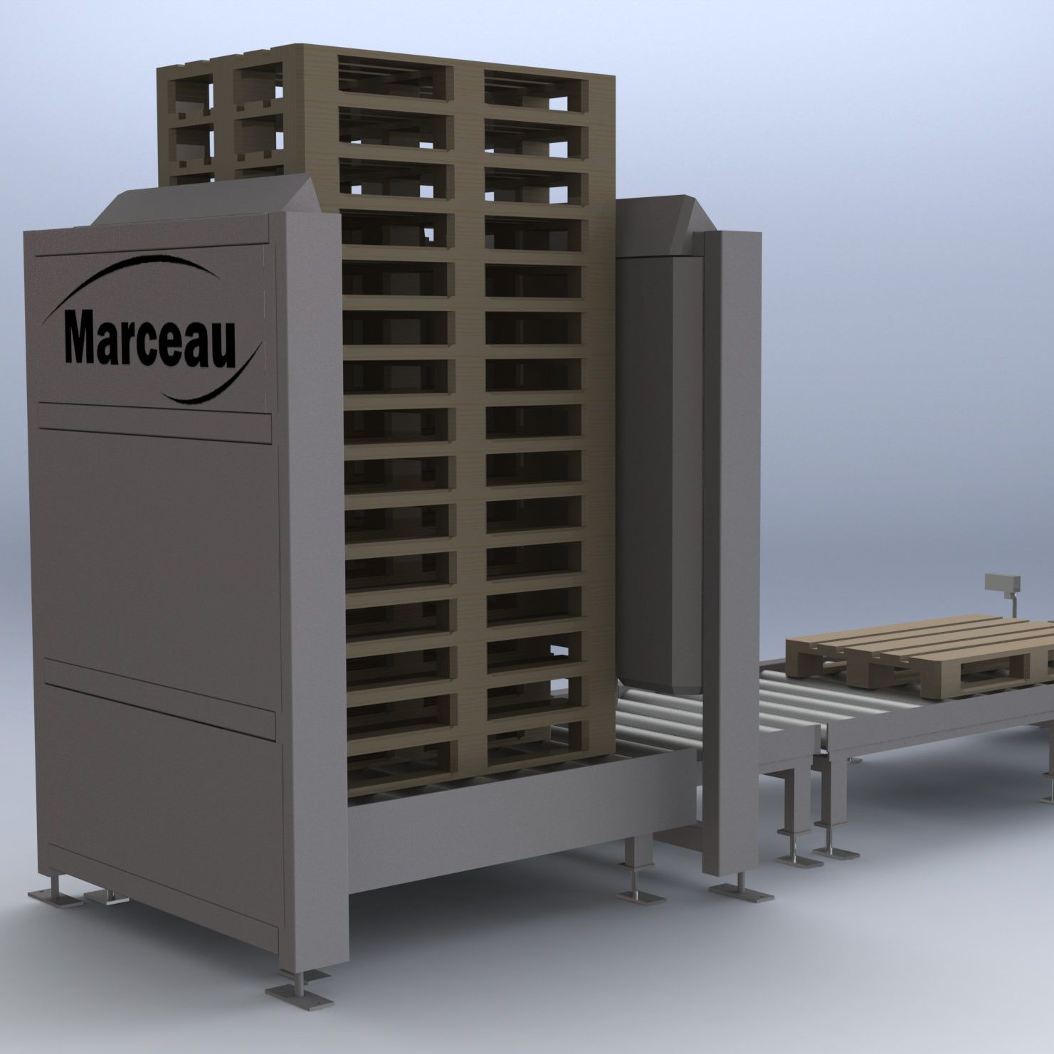 Pallet destacker-stacker - DPB-DPF séries - MARCEAU