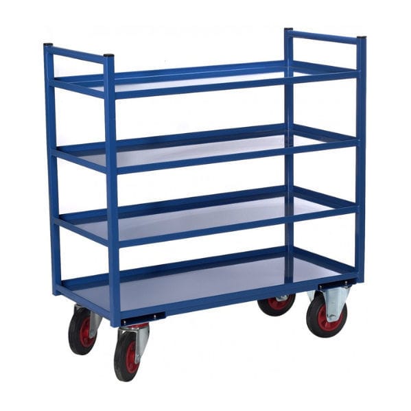 Transport trolley - Manuvit - metal / 4 levels / 5 levels
