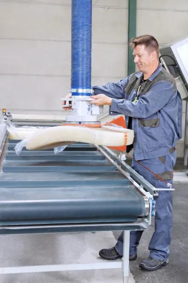 Rotating lifting system - Manuvit - vacuum / handle / handling