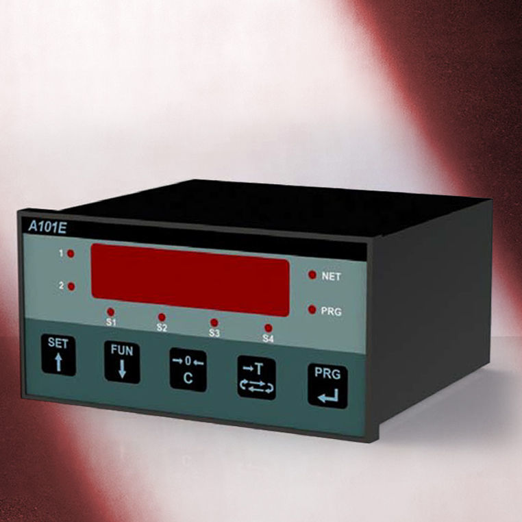 Digital weight indicator - A101E - ADOS - LED display / panel-mount / IP54