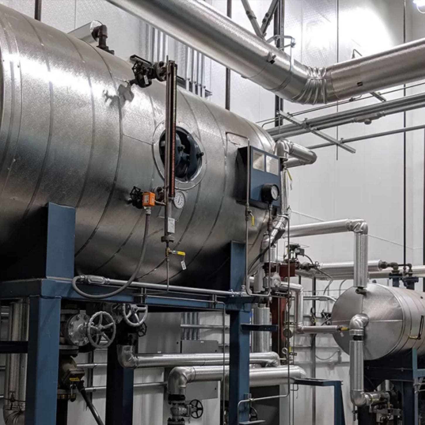 Steam boiler - Kadant Johnson Europe B.V. - gas / horizontal / industrial