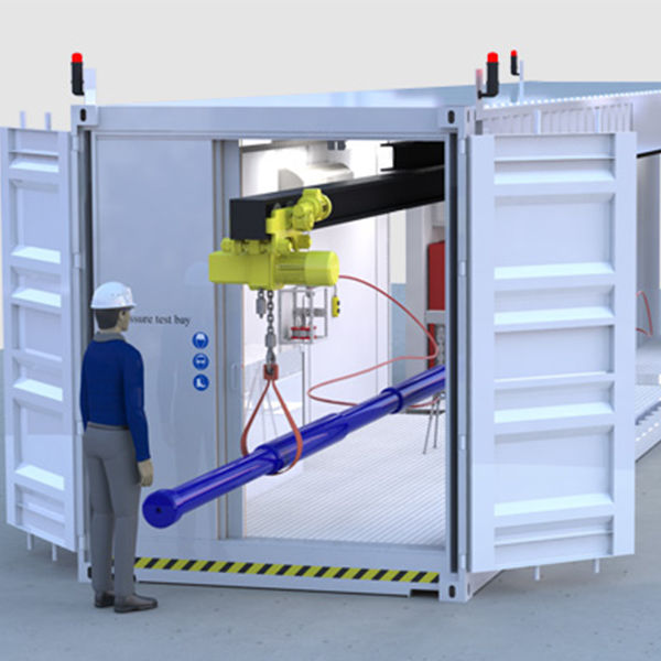 Workshop pressure test unit - PPU series - RESATO High Pressure Technology