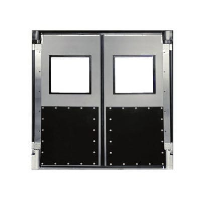 Sliding door - CC 1875 - TMI, LLC - stainless steel / steel / polyethylene