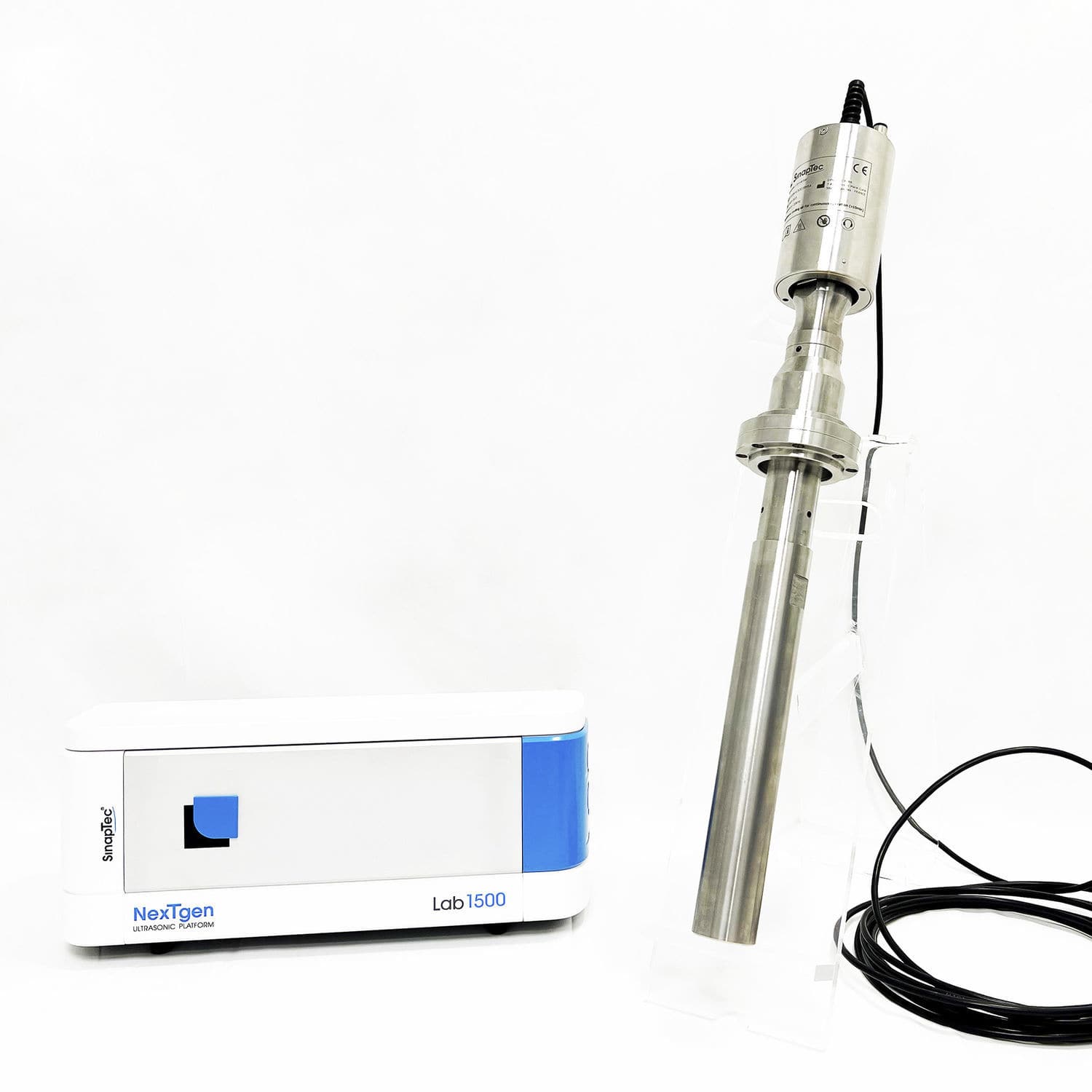 Ultrasonic homogenizer - LAB1500 - SinapTec - batch / compact / dissolution