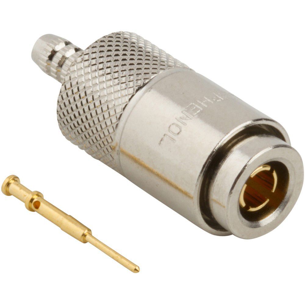 Data connector - 1.0-2.3 series - Amphenol - DIN / cylindrical / push-pull