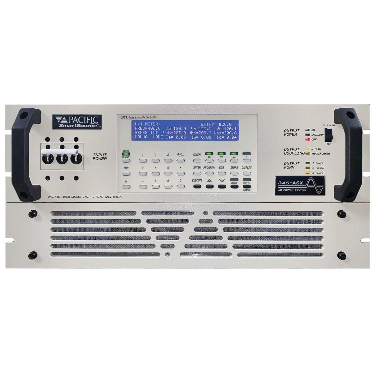 Rack-mount power supply - ASX series - Pacific Power Source - AC/AC ...