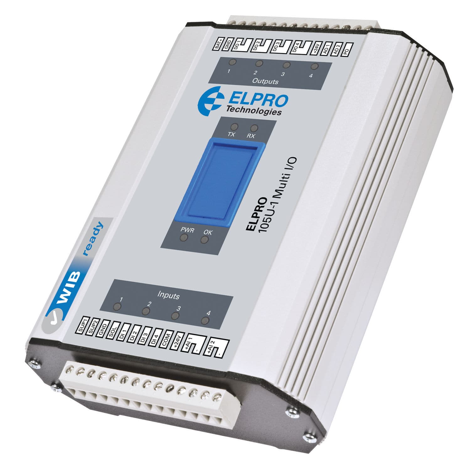 Digital I O module - 105U series - ELPRO Technologies - wireless / PLC ...