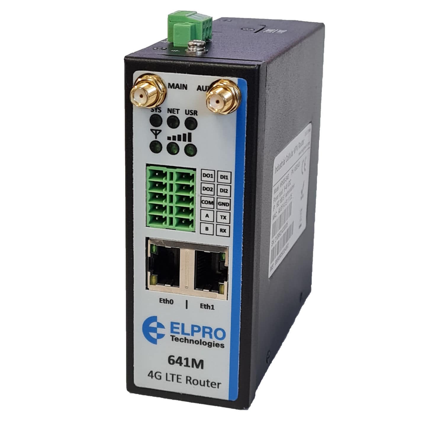Industrial gateway - 641M-2 - ELPRO Technologies - IoT / 3G / Ethernet
