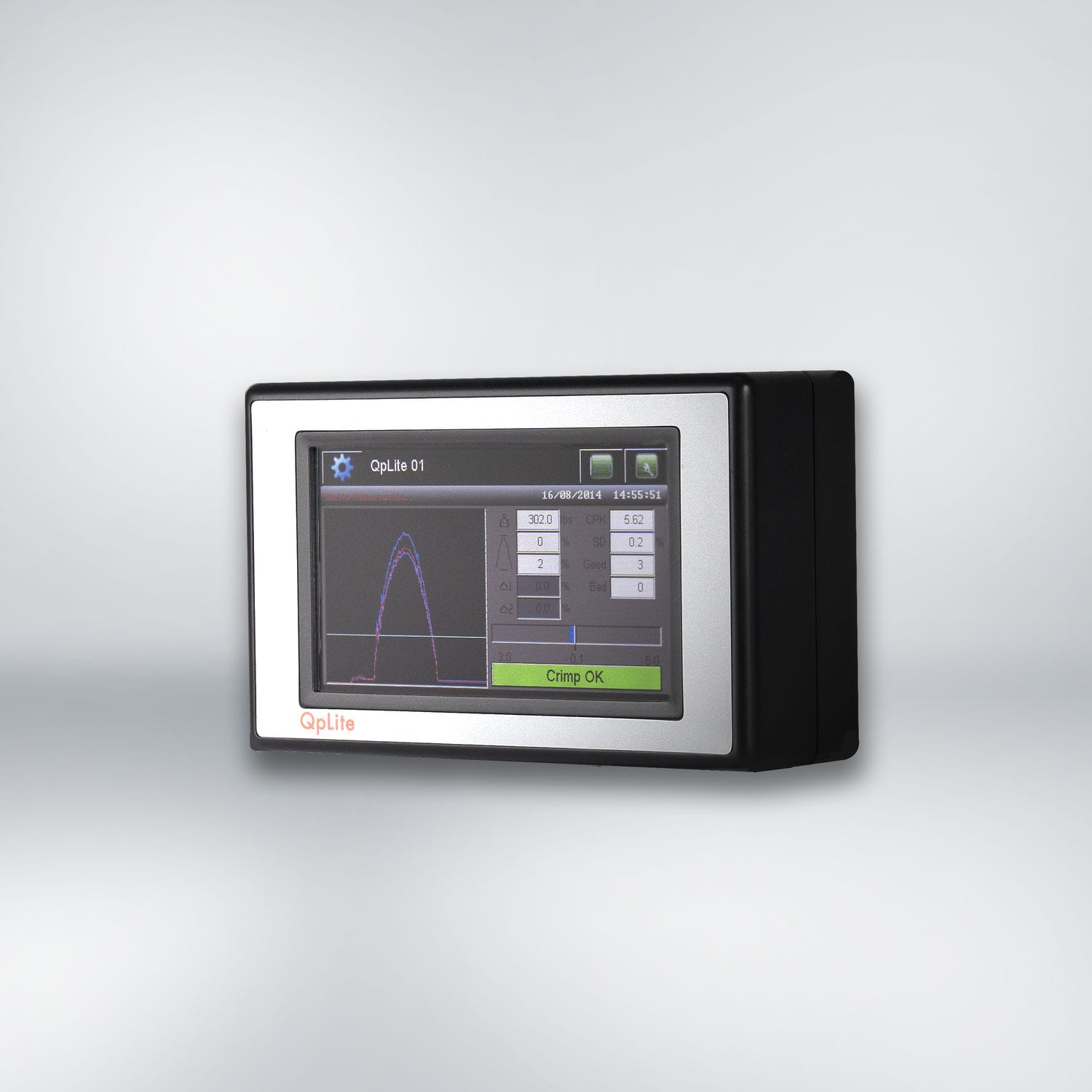 Force monitoring module - QpLite - Komax AG - for crimping / Ethernet