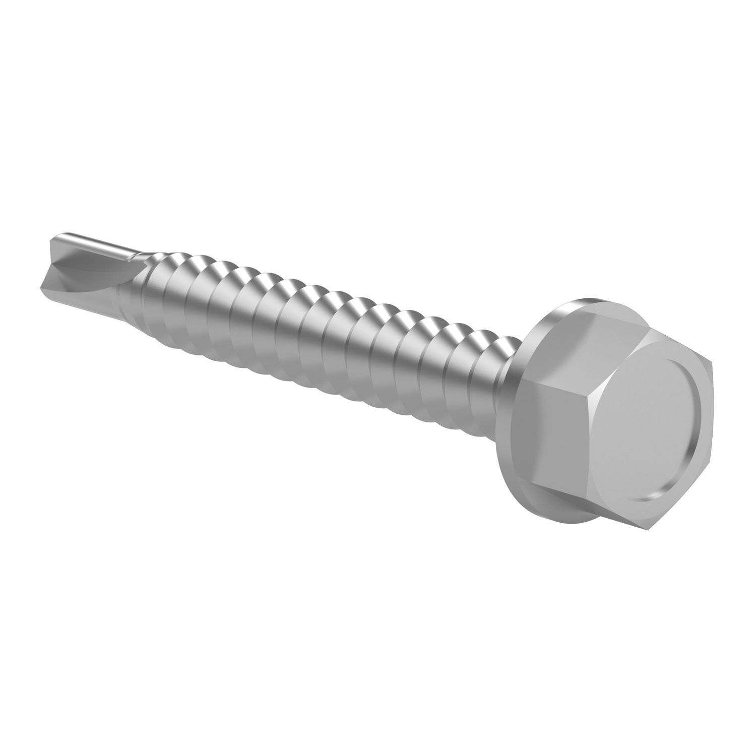 Screw with hexagonal head - ISO 15480 - Lederer - hex socket / self-drilling