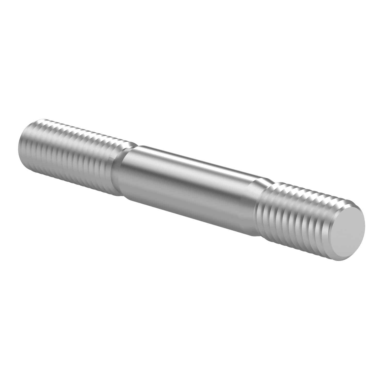 Threaded stud - DIN 835 - Lederer - metal / screw-in