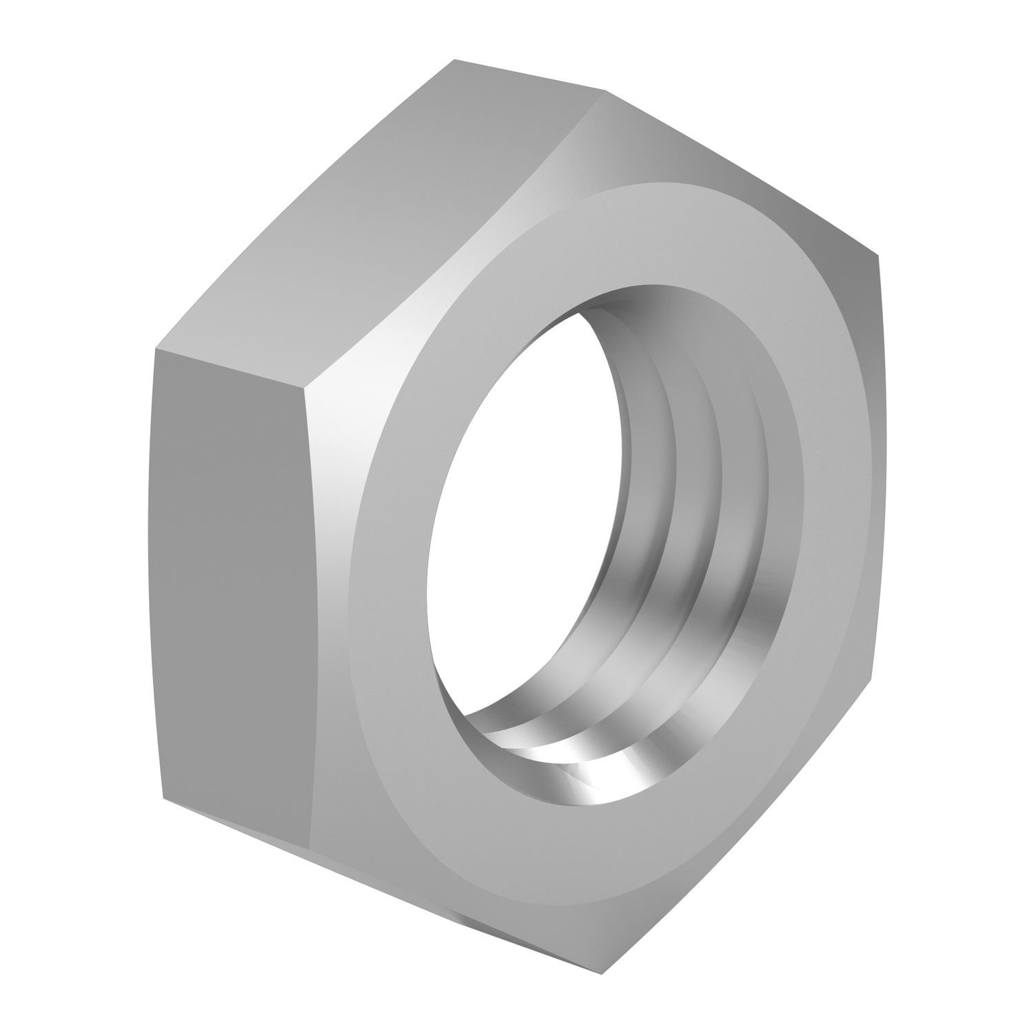 Hexagonal nut - DIN 439 - Lederer - steel