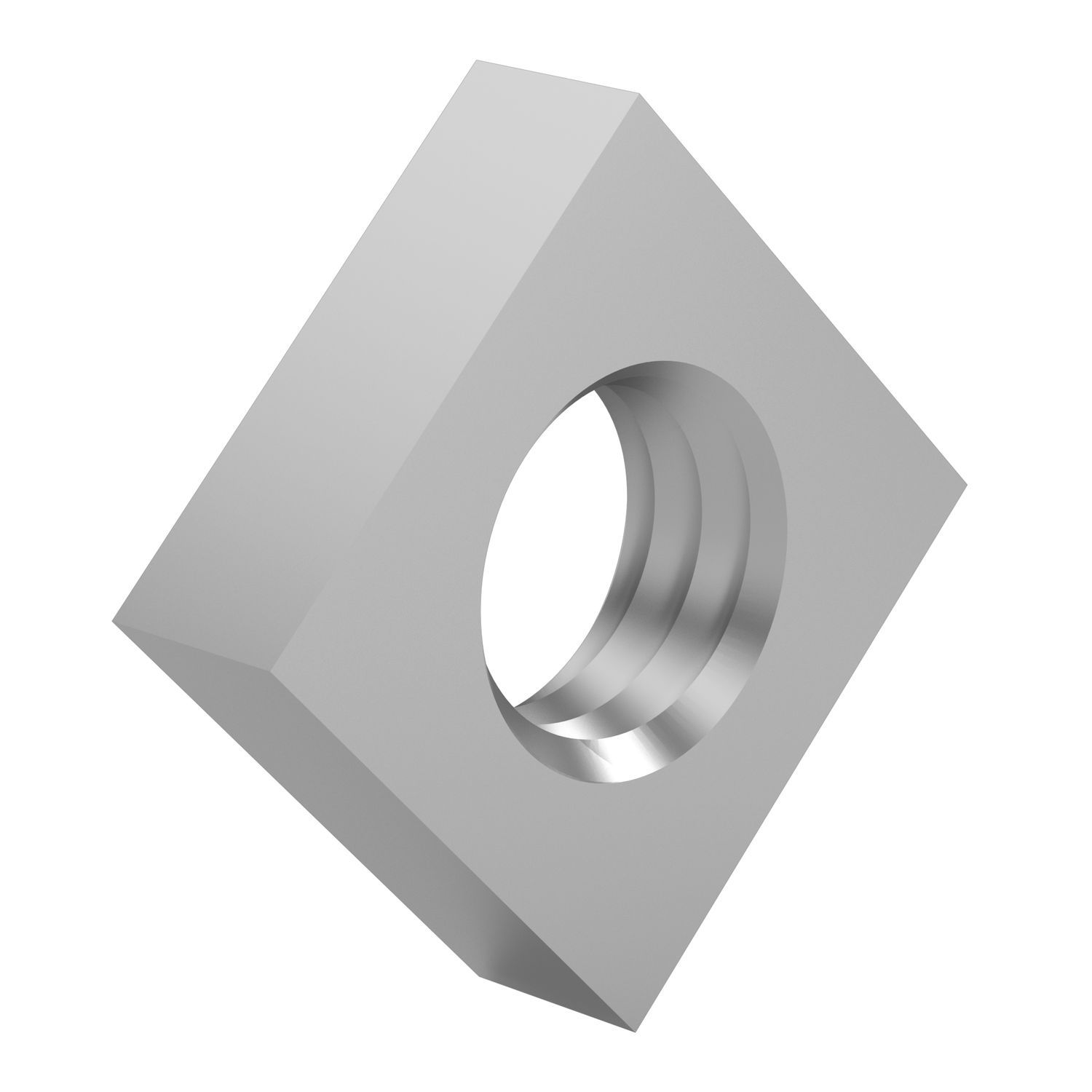 Square nut - DIN 562 - Lederer - steel