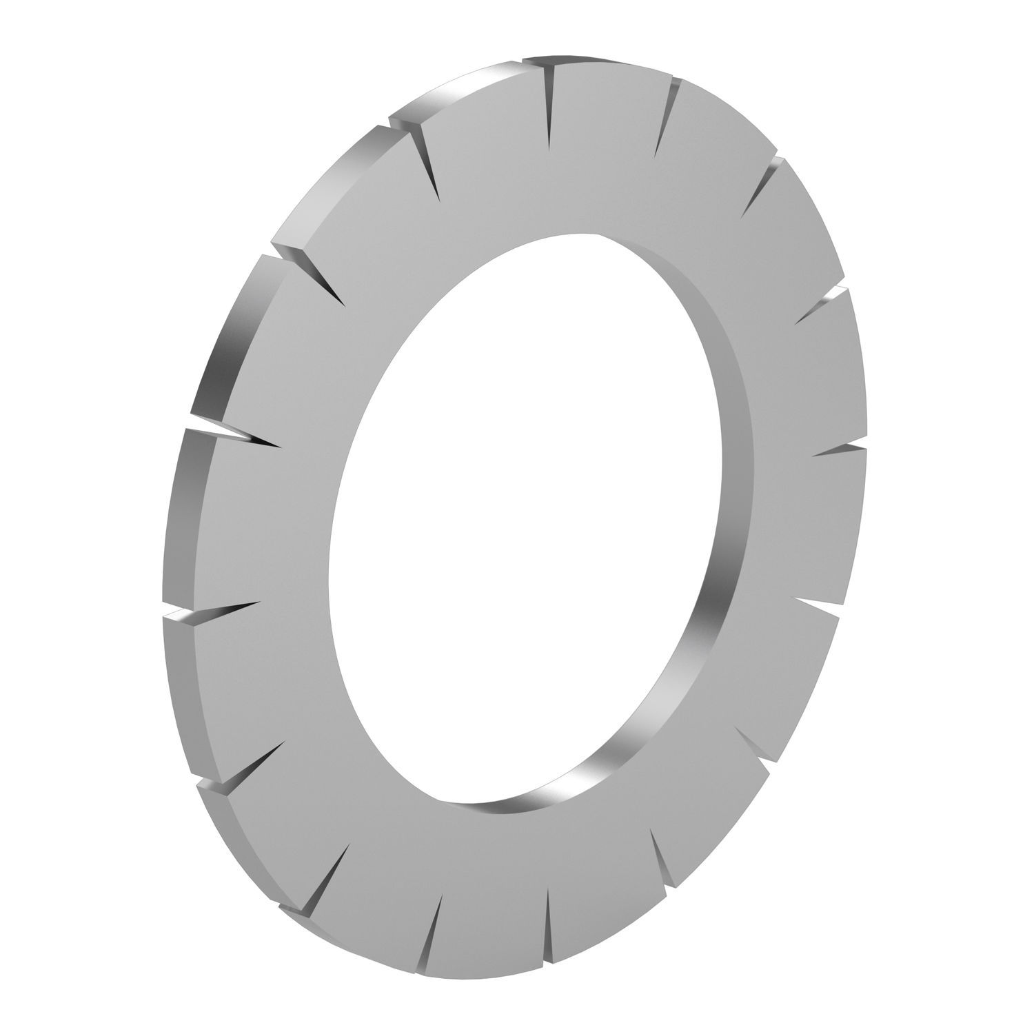 Locking washer - DIN 6798 - Lederer - round / steel