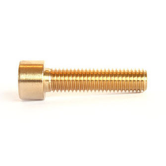 Socket head screw - DIN 912 - Albert Pasvahl - hex socket / brass