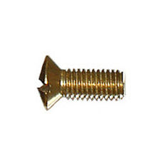 Countersunk head screw - DIN 964 - Albert Pasvahl - oval head / slotted / brass