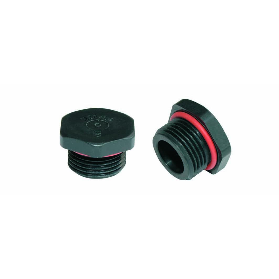 Hexagonal plug - V301-1xxx-zz series - Jacob GmbH - threaded ...