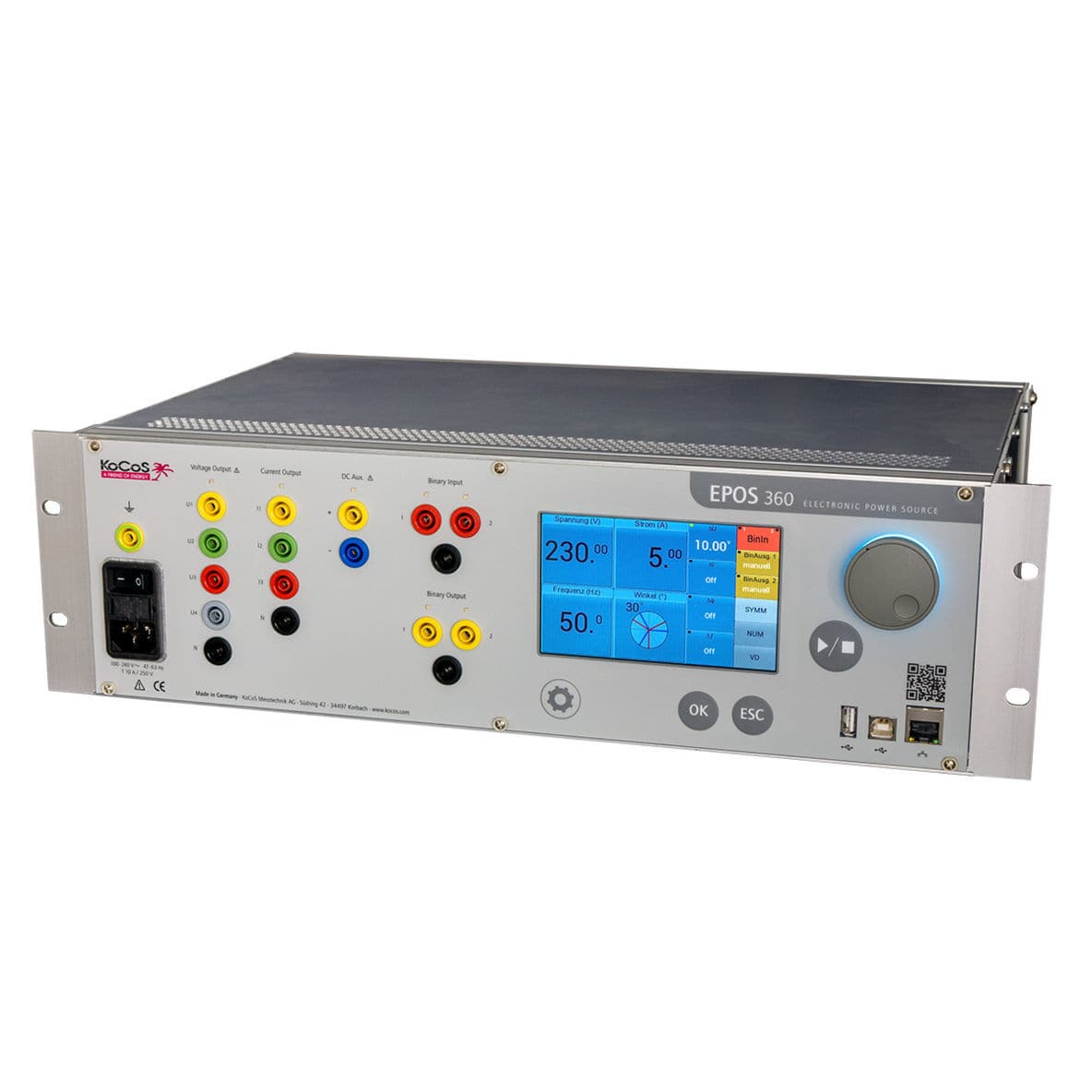Signal generator - EPOS 360 - KoCoS Messtechnik AG - frequency ...