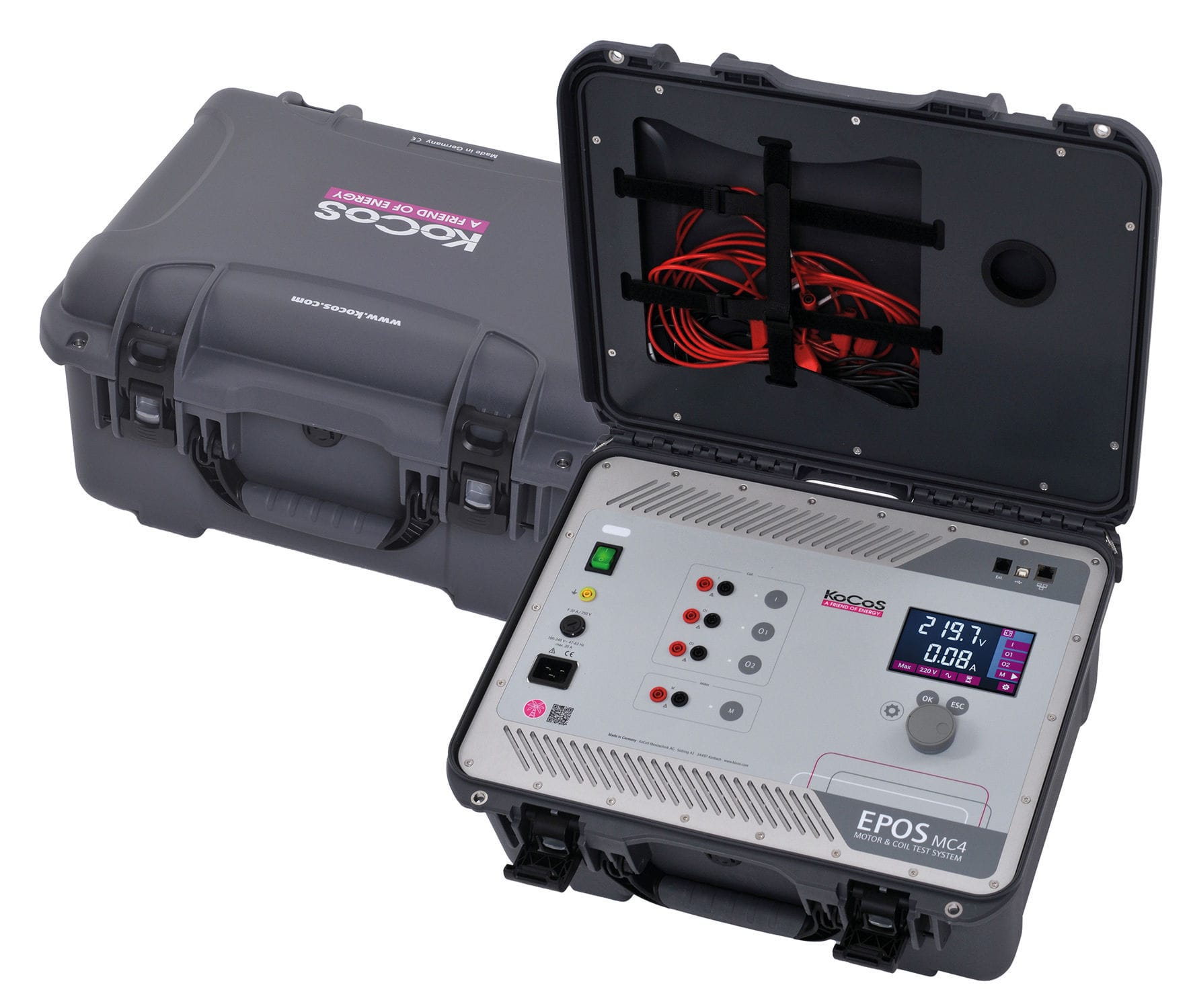 Tabletop power supply - EPOS MC4 - KoCoS Messtechnik AG - suitcase / AC ...