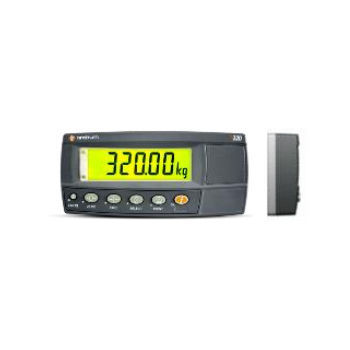 LCD display weight indicator - R320 ABS - Rinstrum - panel-mount / wall ...