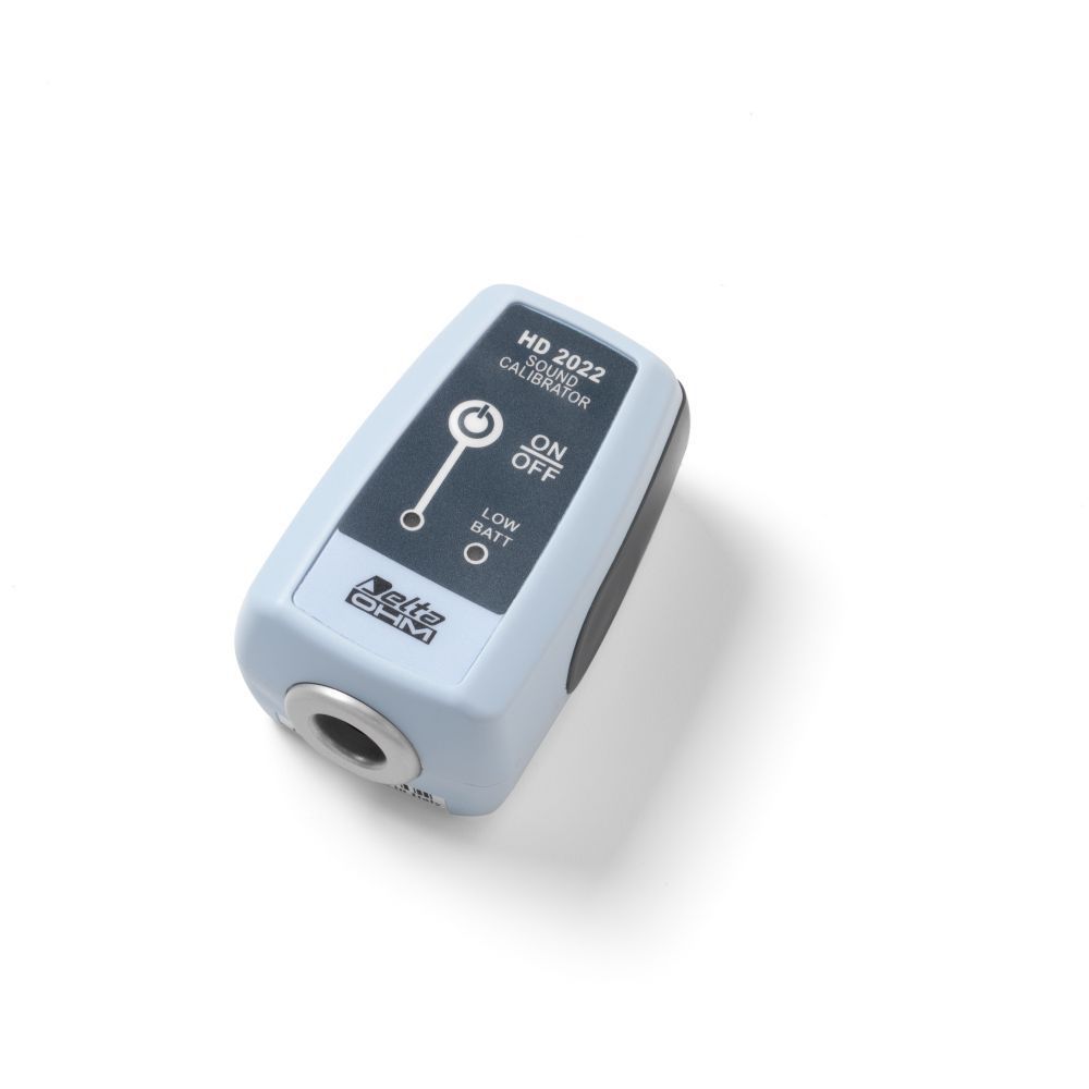 Acoustic calibrator - HD2022 - Delta OHM - for sound level meters ...