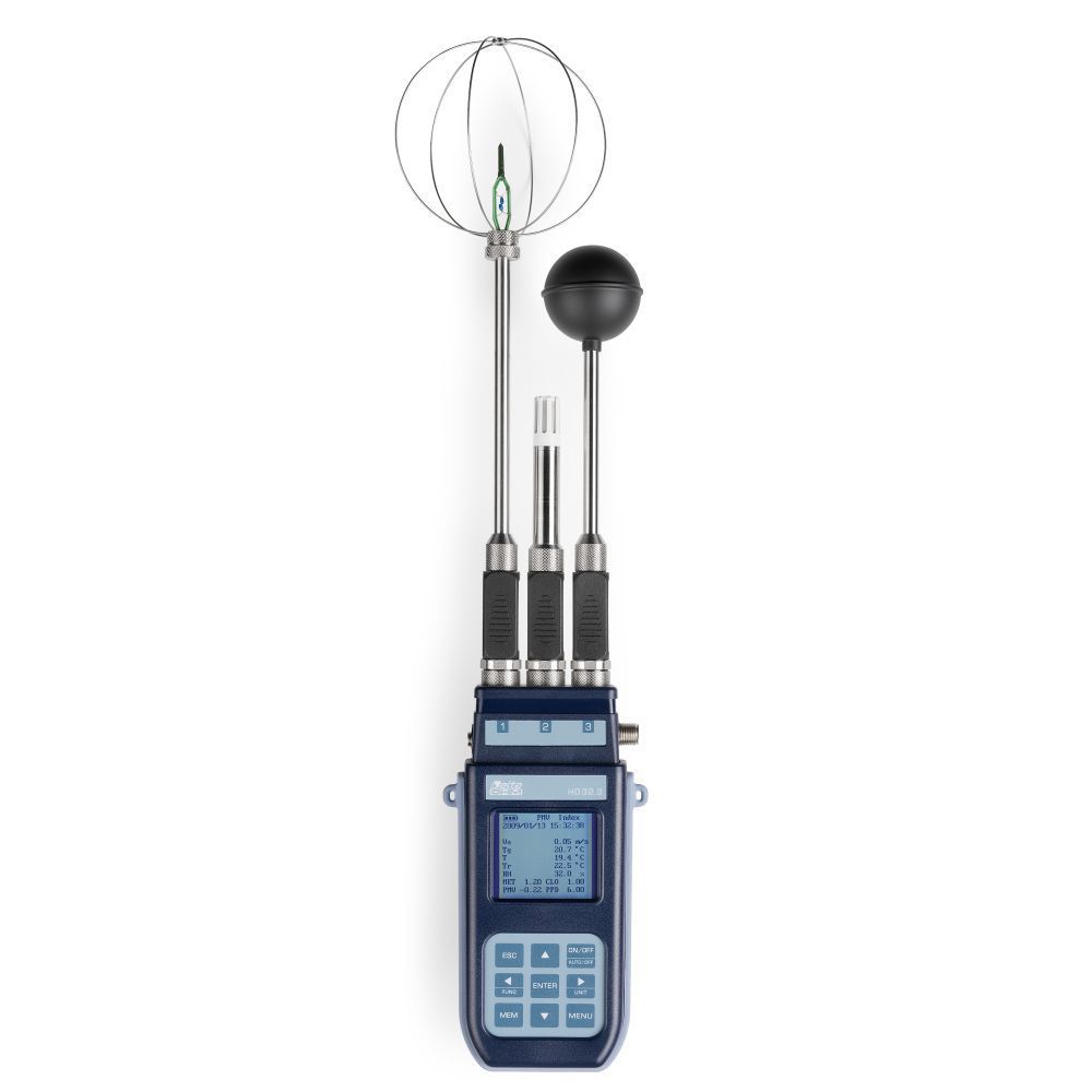Pt100 thermometer - HD32 series - Delta OHM - probe / graphic / surface ...