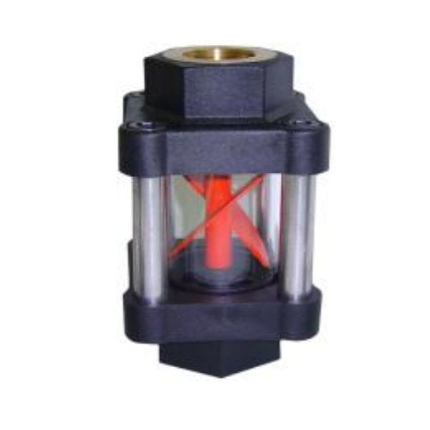 Flow indicator - CV - VAL.CO srl - resistance / direct-reading / propeller