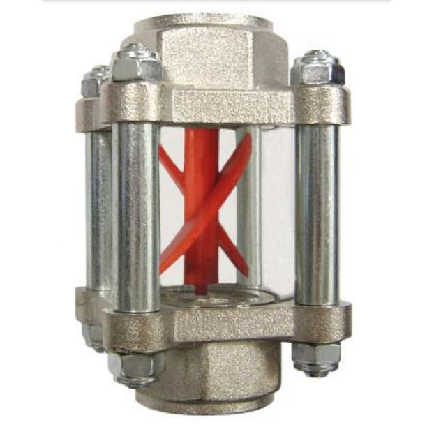 Flow indicator - FD - VAL.CO srl - direct-reading / propeller / in-line