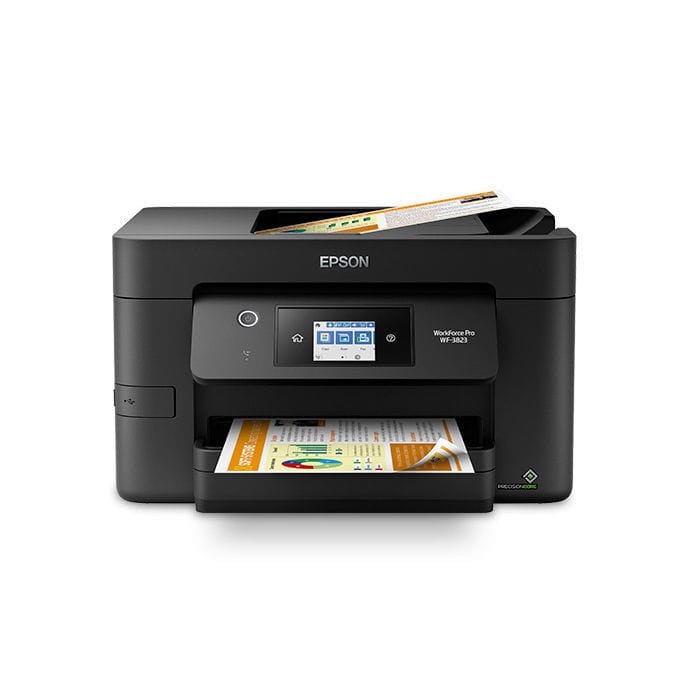 Inkjet printer - WorkForce Pro WF-3823 - EPSON - desktop / floor ...